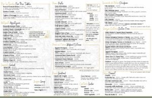 Our Menu - Apulia Risto-Pizza